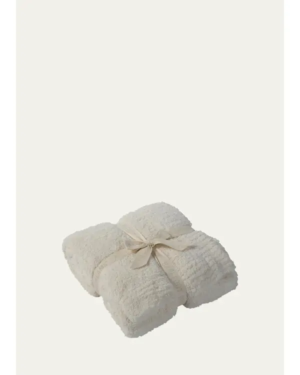 Barefoot Dreams Cozychic Throw - Cream