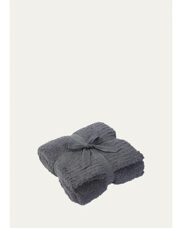 Barefoot Dreams Cozychic Throw - Graphite