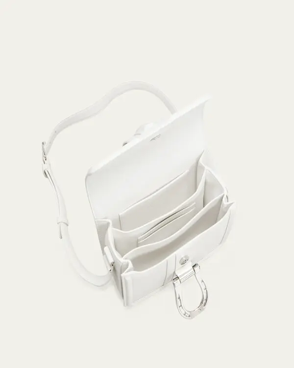Gabriela Hearst Lucky Buckle Lambskin Shoulder Bag