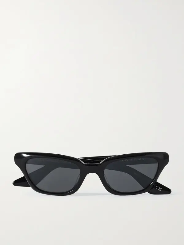 Oliver Spencer Khaite Cat-eye Acetate And Gold-tone Sunglasses