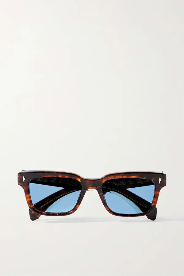 Lunettes De Soleil Jacques Marie Mage - Modèle Molino 55, Verres Orange CR39, Monture Grise Acétate