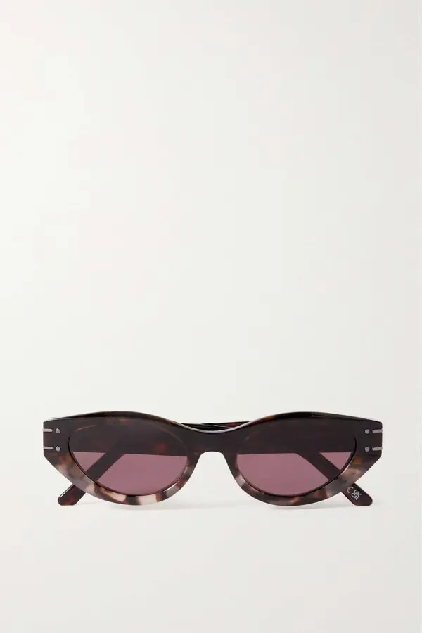 Dior Diorsignature B5i Oval-frame Sunglasses