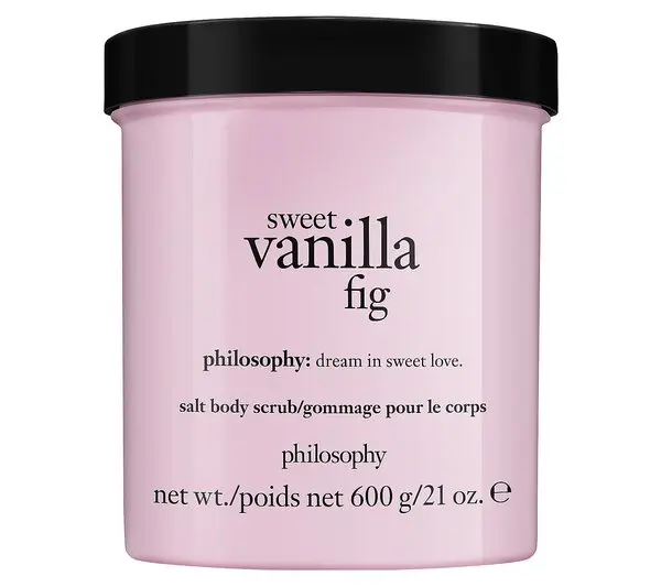 PHILOSOPHY Sweet Vanilla Fig Salt Body Scrub 21 Oz - One-color