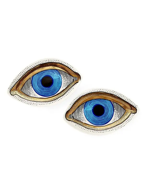 Jonathan Adler Eye Trinket Trays 2-piece Set