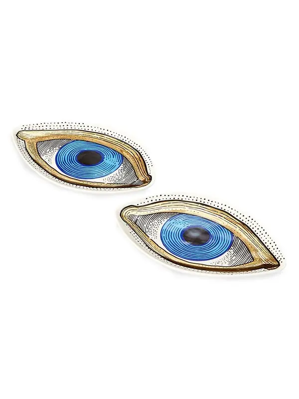 Jonathan Adler Eye Trinket Trays 2-piece Set