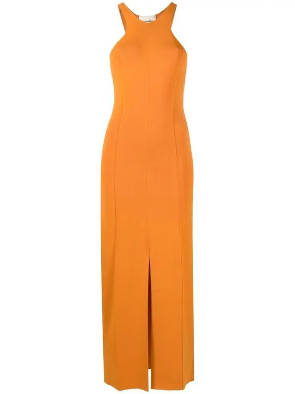Nanushka Sleeveless Fitted Midi Dress