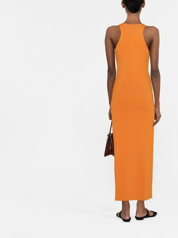 Nanushka Sleeveless Fitted Midi Dress