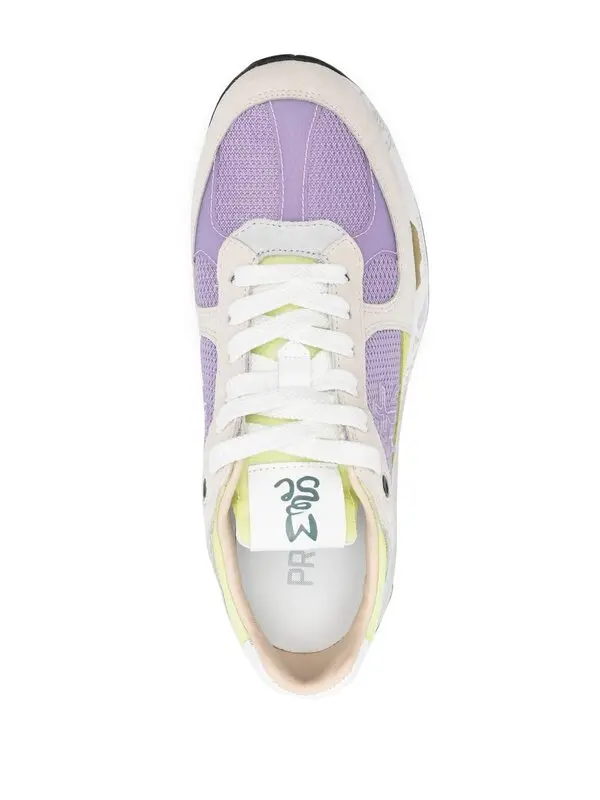 Premiata Colour-block Chunky Sneakers - Purple