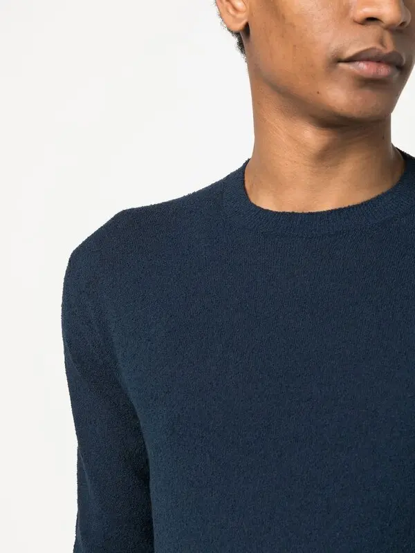 DRUMOHR Long-sleeve Knitted Jumper - Blue