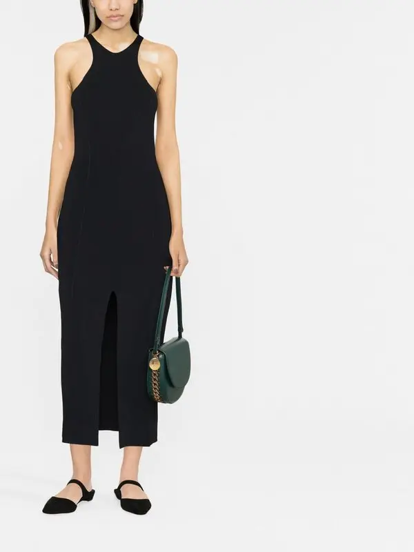 Nanushka Sleeveless Fitted Midi Dress - Black