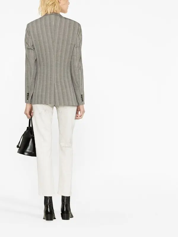 Isabel Marant Sheril Double-breasted Blazer - Grey
