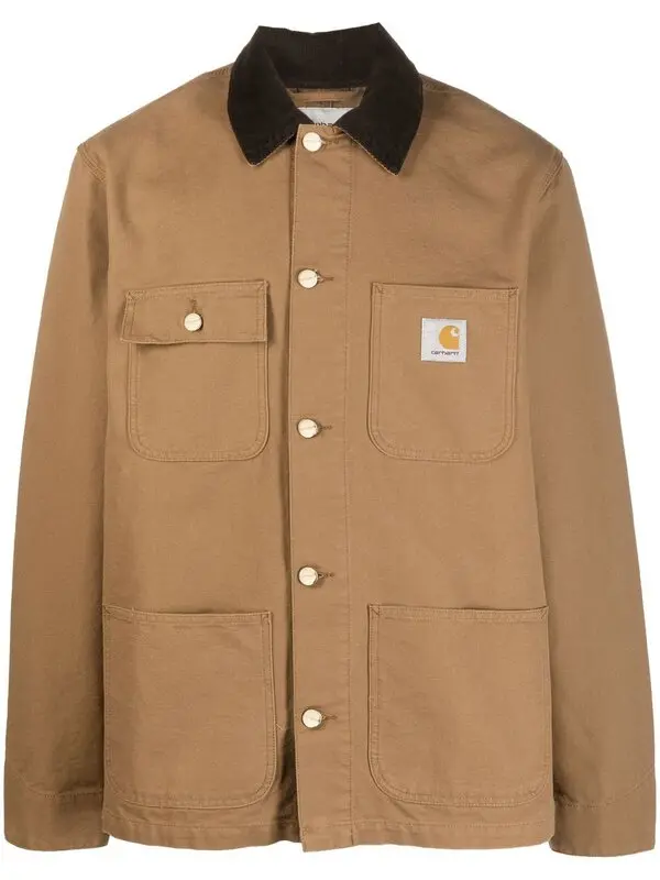 Carhartt Work In Progress Michigan Single-breasted Coat - Brown