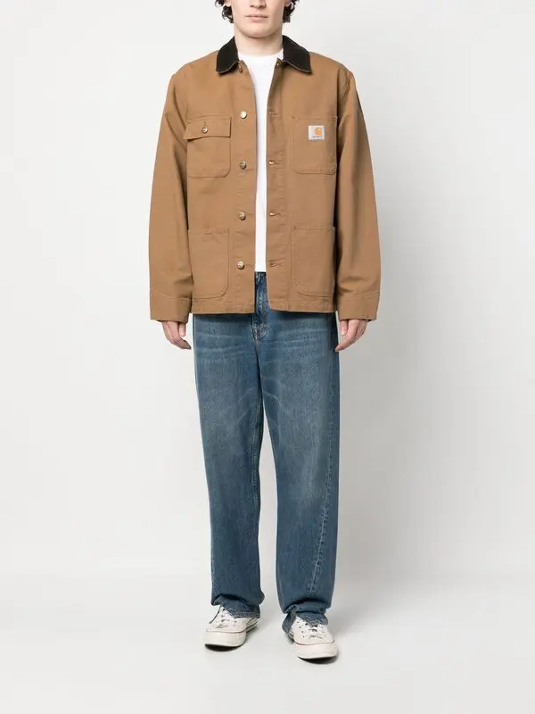 Carhartt Work In Progress Michigan Single-breasted Coat - Brown