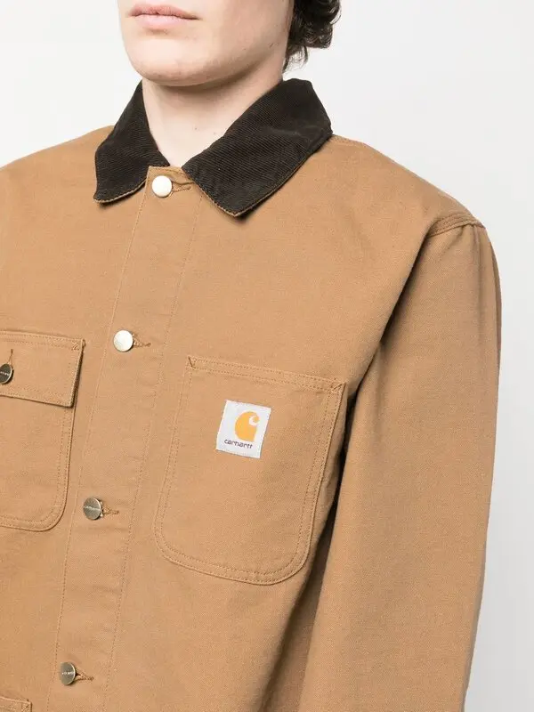 Carhartt Work In Progress Michigan Single-breasted Coat - Brown