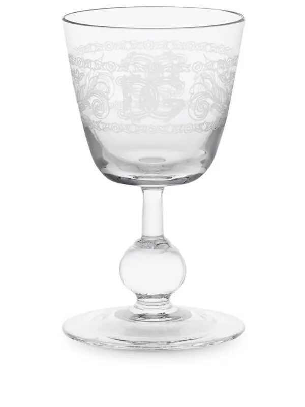 Dolce & Gabbana Logo-embellished Shot Glass - White