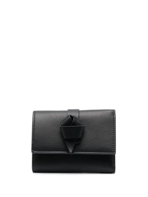 Acne Studios Knot-detail Leather Wallet