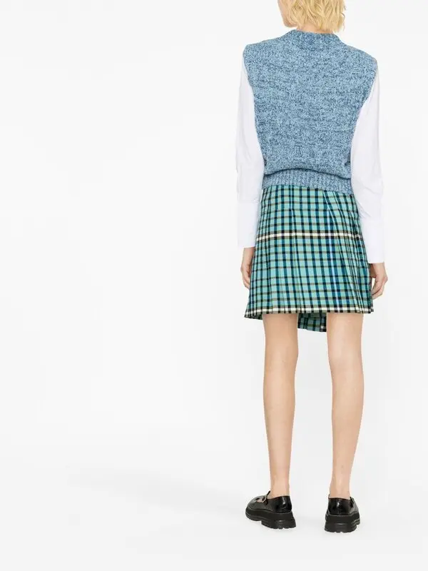 CHARLES JEFFREY Tartan Mini Kilt