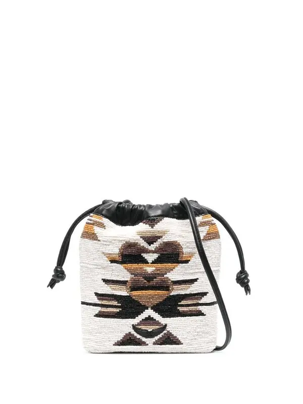 Zadig&Voltaire Rock To Go Beaded Bucket Bag