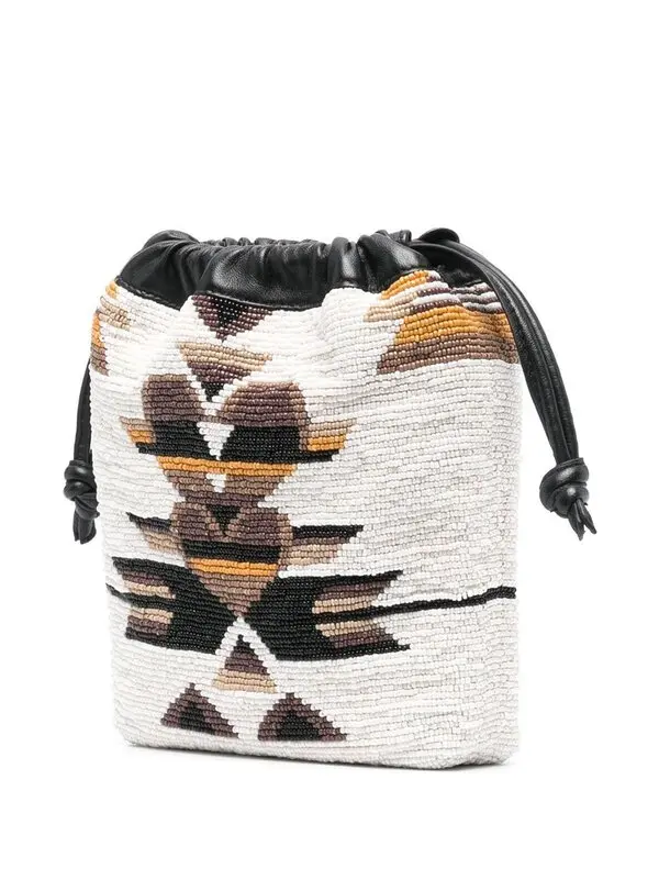 Zadig&Voltaire Rock To Go Beaded Bucket Bag