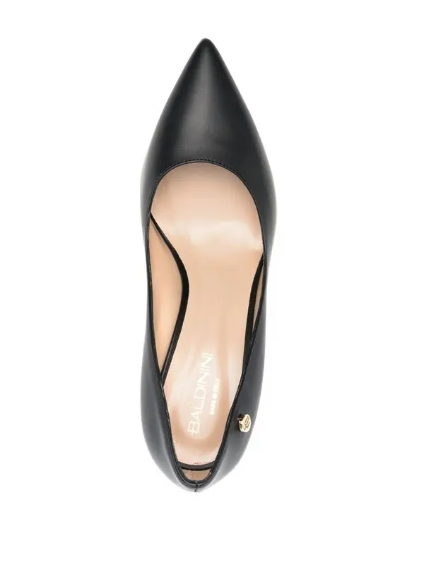 BALDININI Pointed-toe Leather Pumps