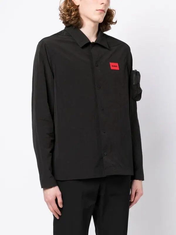 Hugo Logo-patch Shirt Jacket