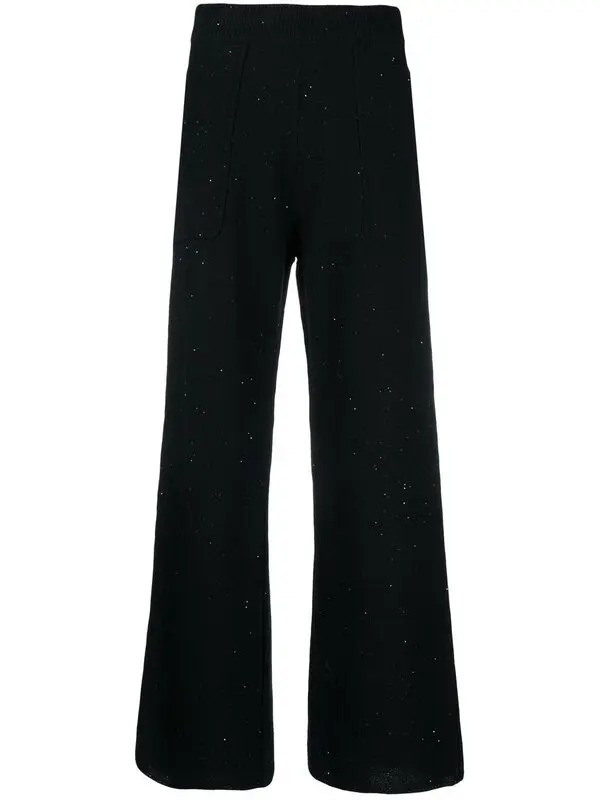 Fabiana Filippi Wide-leg Sequin-embellished Trousers