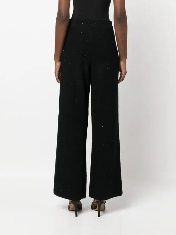 Fabiana Filippi Wide-leg Sequin-embellished Trousers