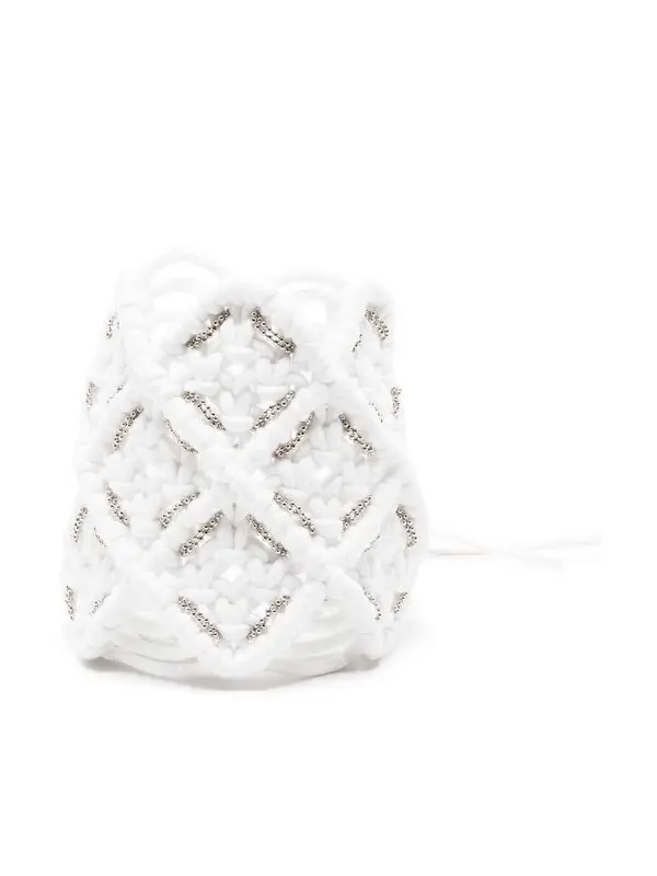 Fabiana Filippi Bead-embellished Bracelet - White
