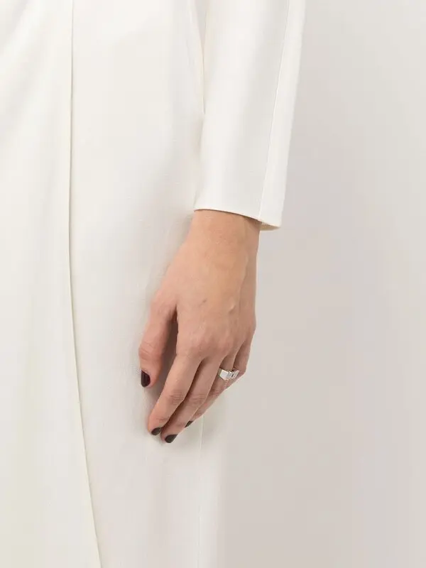 MARIA BLACK Mom Crystal-embellished Ring - Silver