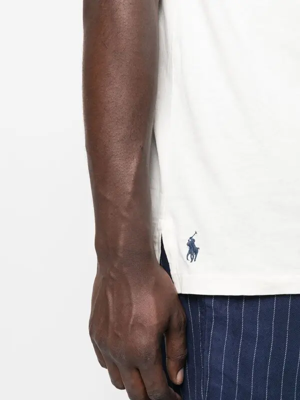 Polo Ralph Lauren Patch-pocket Polo Shirt - Neutrals
