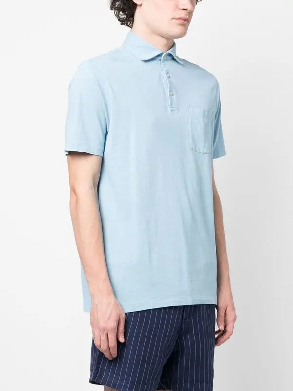 Polo Ralph Lauren Patch-pocket Polo Shirt - Blue