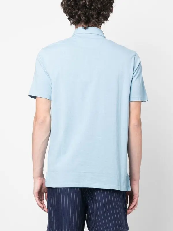 Polo Ralph Lauren Patch-pocket Polo Shirt - Blue