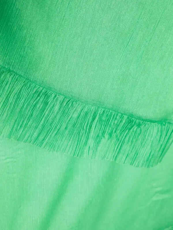 MARIA LUCIA HOHAN Fringed Silk Scarf