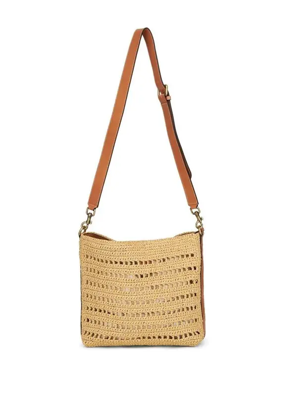 Etro Braided-detail Crossbody Bag - Brown