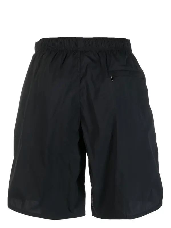 JIL SANDER Embroidered-logo Swim Shorts - Black