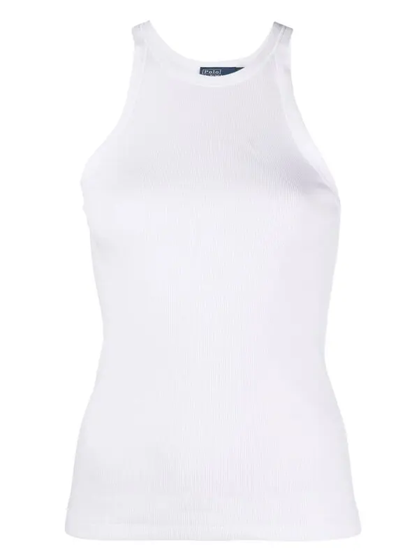 Polo Ralph Lauren Ribbed Tank Top - White