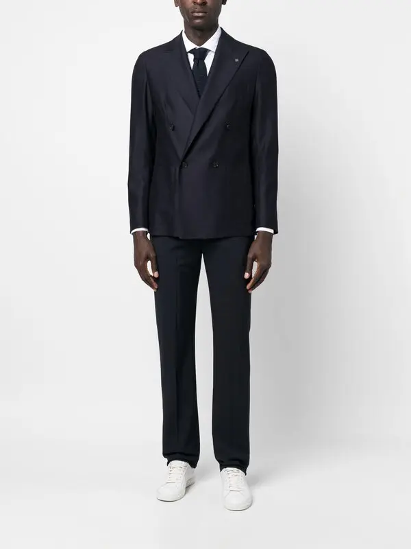 TINTORIA MATTEI 954 Spread-collar Long-sleeve Shirt - White