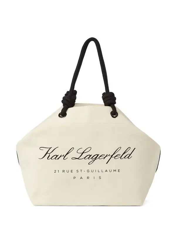 Karl Lagerfeld Hotel Karl Beach Tote Bag
