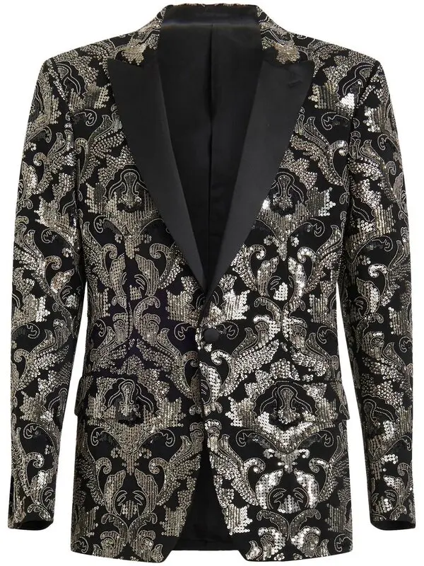 Etro Bead-embellished Single-breasted Blazer