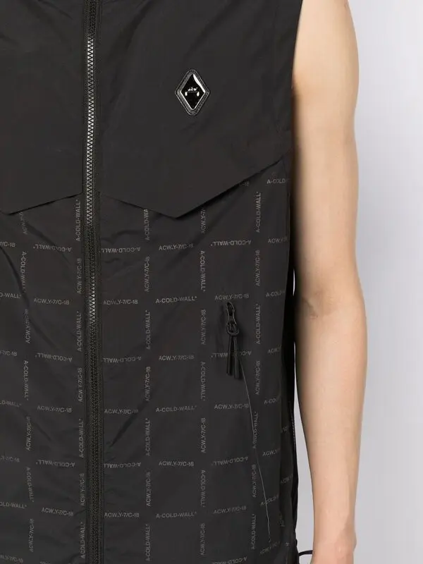 A-COLD-WALL* Logo-print Gilet