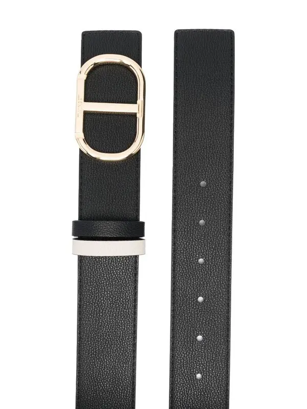 TWINSET Logo-buckle Reverible Belt
