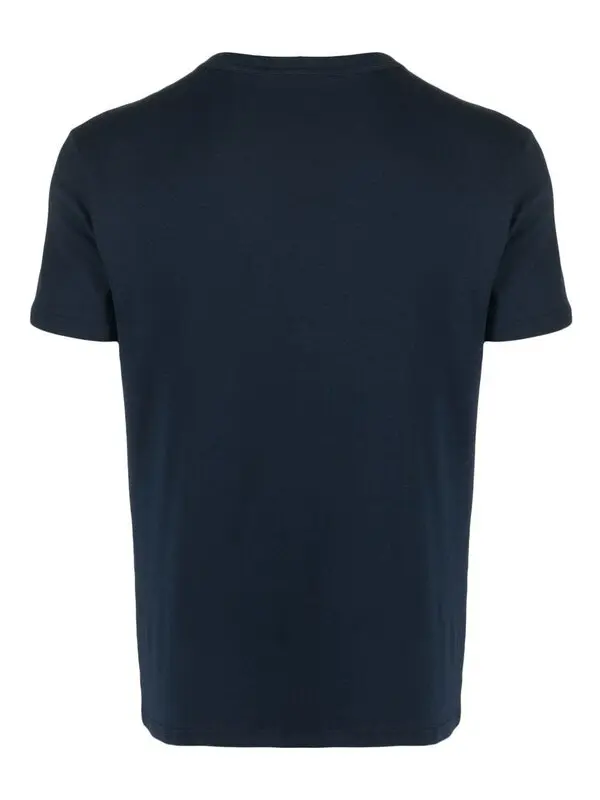 TOM FORD V-neck Short-sleeve T-shirt - Blue