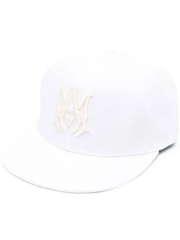 Amiri Logo-embroidered Baseball Cap - White