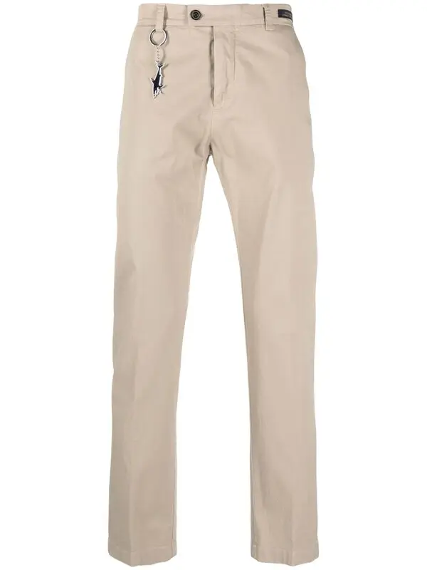 Paul & Shark Keyring-detail Straight-leg Chinos