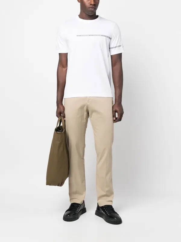 Paul & Shark Keyring-detail Straight-leg Chinos