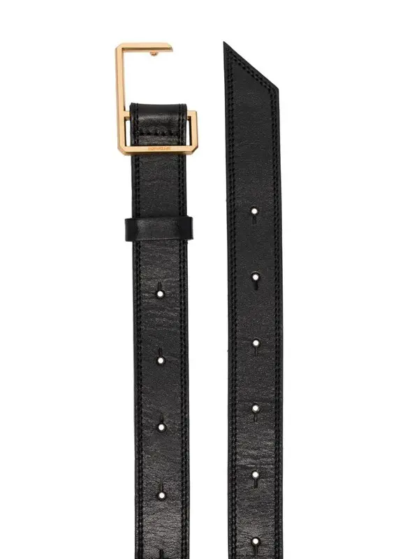 Zadig&Voltaire Engraved-logo Buckle Belt