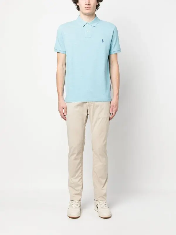 Polo Ralph Lauren Piqué Polo Shirt - Blue