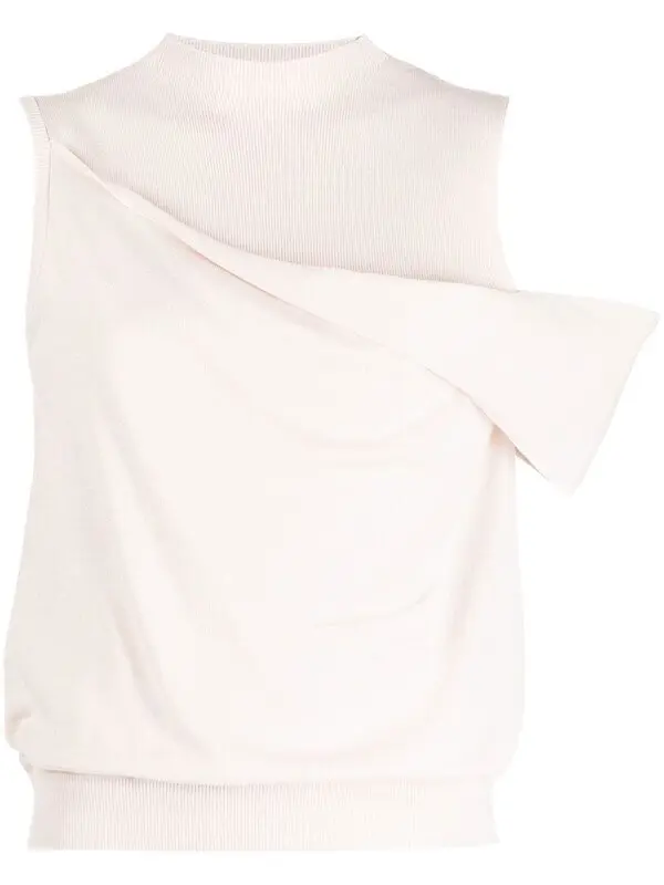 3.1 Phillip Lim Fallen-shoulder Wool-blend Knitted Top - Pink