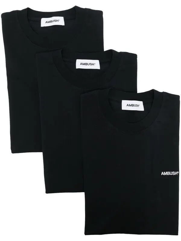 AMBUSH Logo-embroidered T-shirt Set