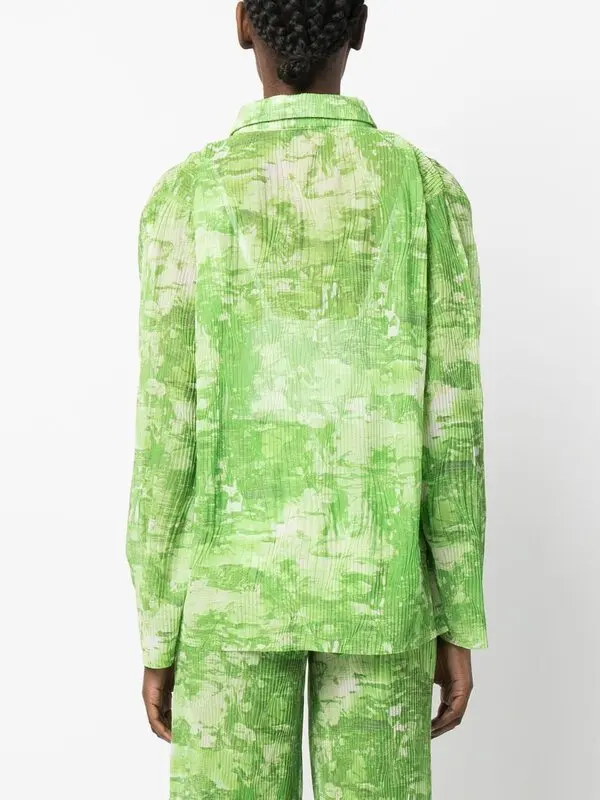 Henrik Vibskov Printed Plissé Shirt